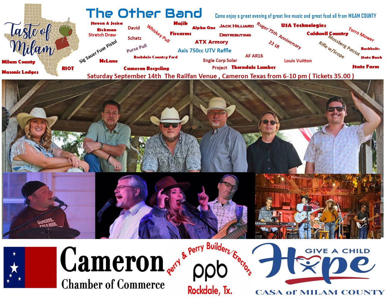 Taste of Milam 2024 - CASA of Milam County